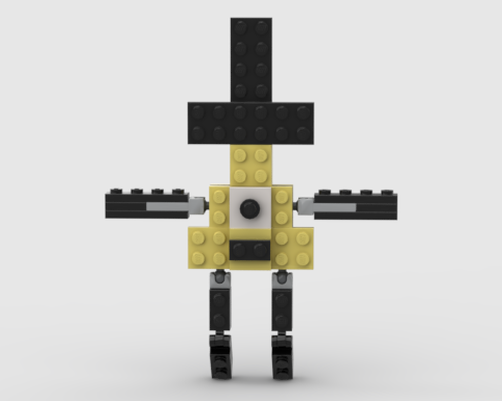 LEGO MOC Bill cipher by Henrythedeamon | Rebrickable - Build with LEGO