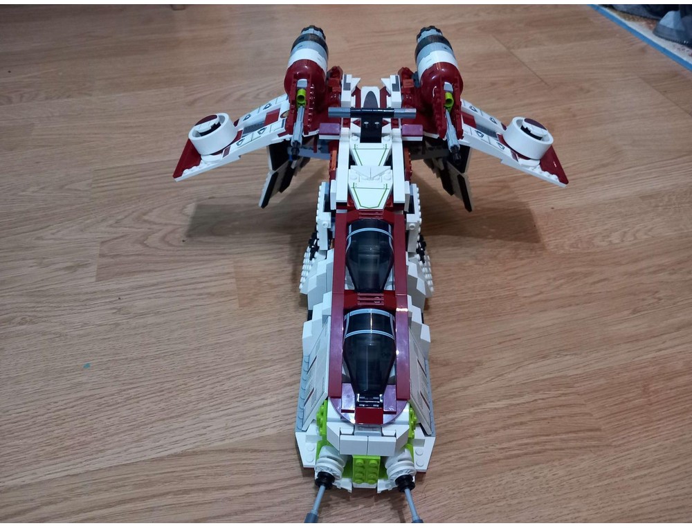LEGO MOC-219115 Republic Gunship LAAT alternate build using 2x 75342 ...