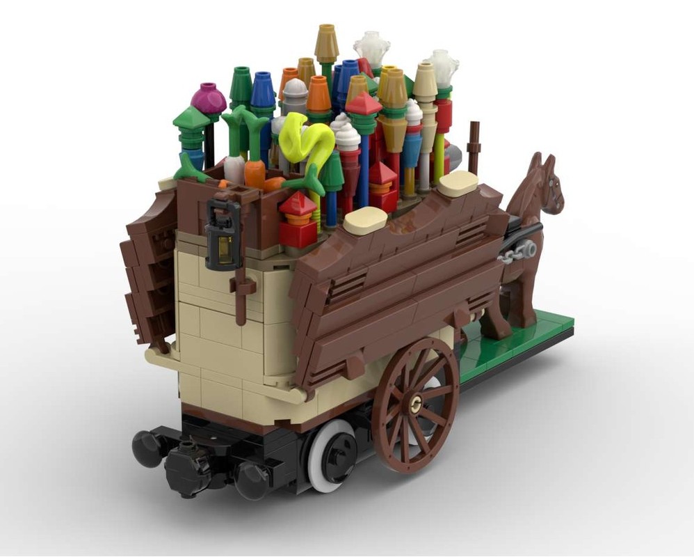 LEGO MOC Gandalf's Motorized Carriage by Vinci_strange | Rebrickable ...