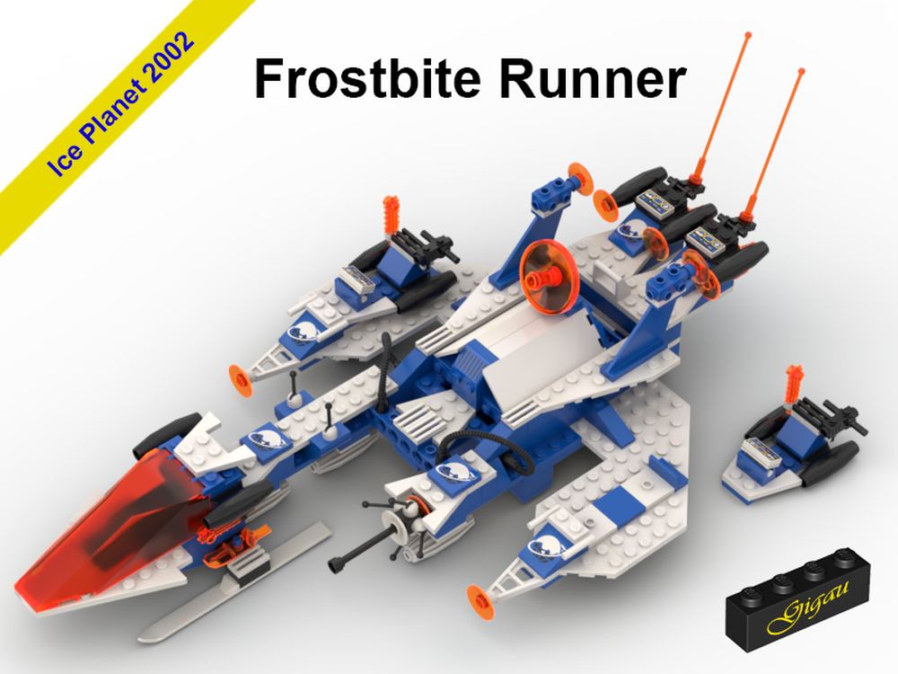 LEGO MOC-219122 Frostbite Runner by gigau | Rebrickable - Build with LEGO
