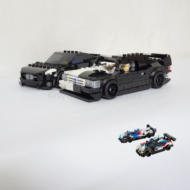 LEGO MOC 76922 Mercedes 190E & SLS AMG by KMPMOCS | Rebrickable - Build ...