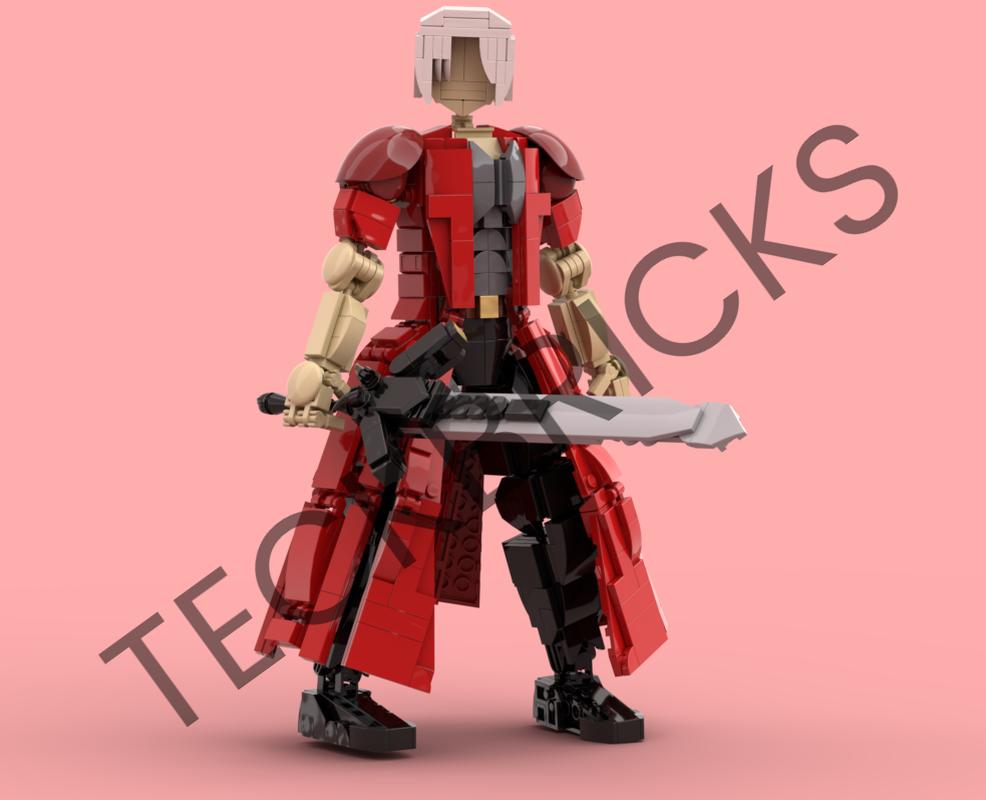 LEGO MOC Dante (Devil May Cry) by Teckbricks | Rebrickable - Build with ...