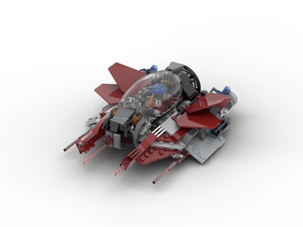 LEGO MOC Starship 1 by Nividi1 | Rebrickable - Build with LEGO