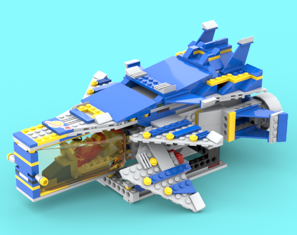 LEGO MOC Snubnose Explorer by jacobhorn | Rebrickable - Build with LEGO