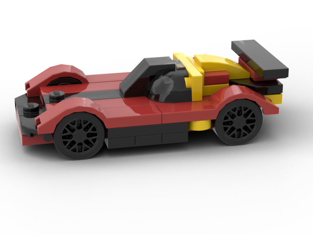 LEGO MOC Supercar 1 by Genser | Rebrickable - Build with LEGO