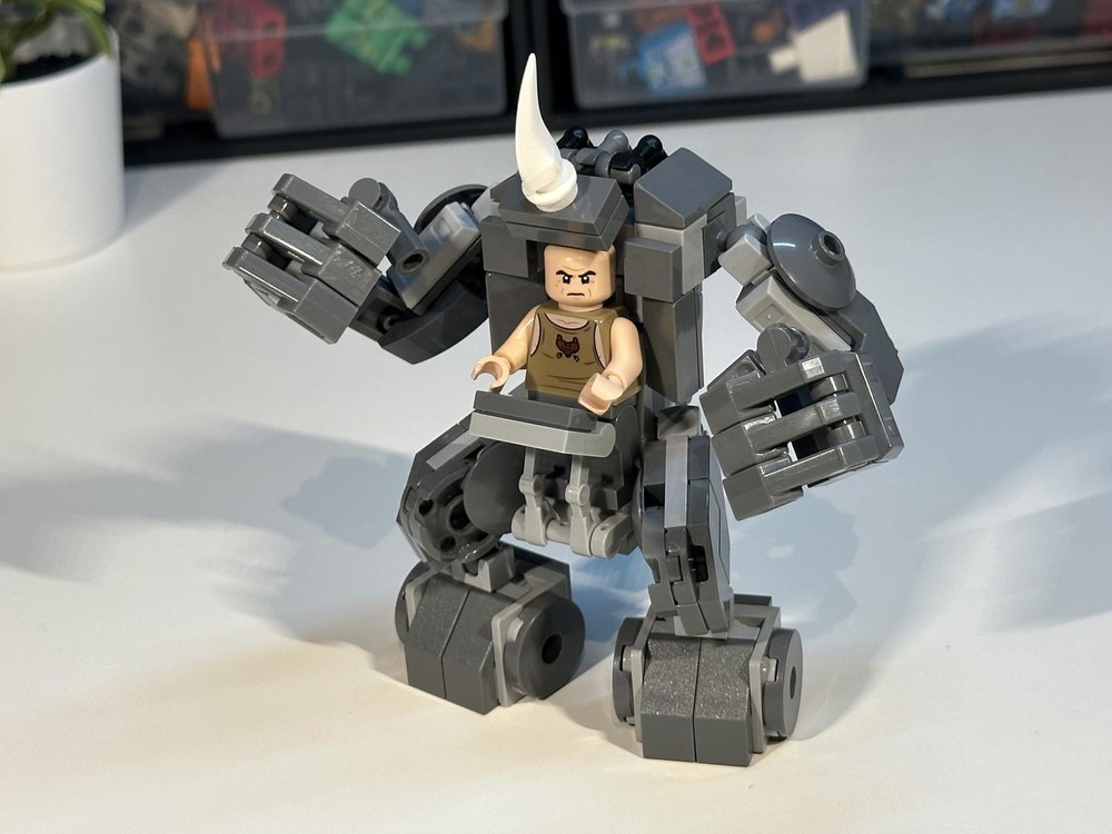 LEGO MOC-219156 Spider-man Rhino Mech by brickpatch | Rebrickable ...