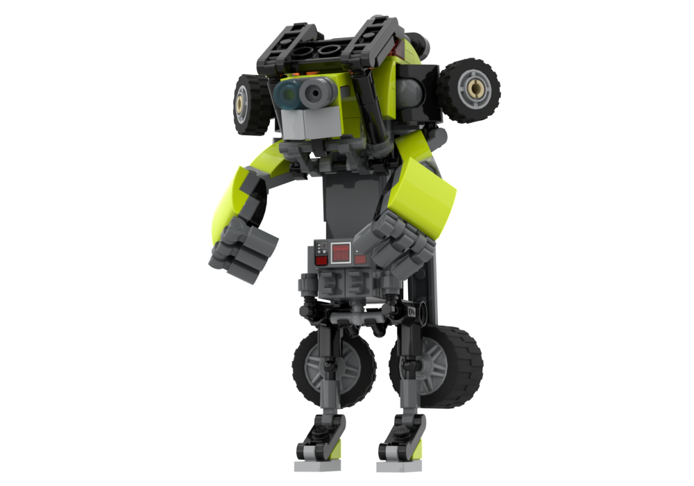 LEGO MOC Loadlifter Forklift Transformer by OrchardBuilds | Rebrickable ...