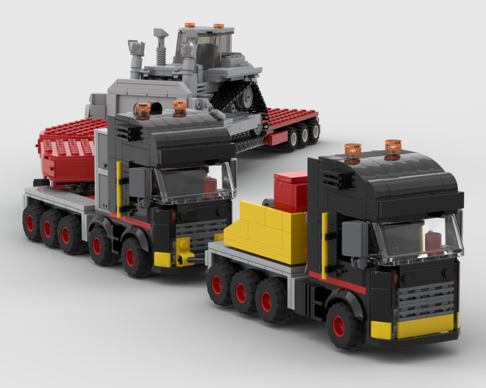 LEGO MOC Special Transport Fleet Bundle - Heavy Haulage Collection by ...
