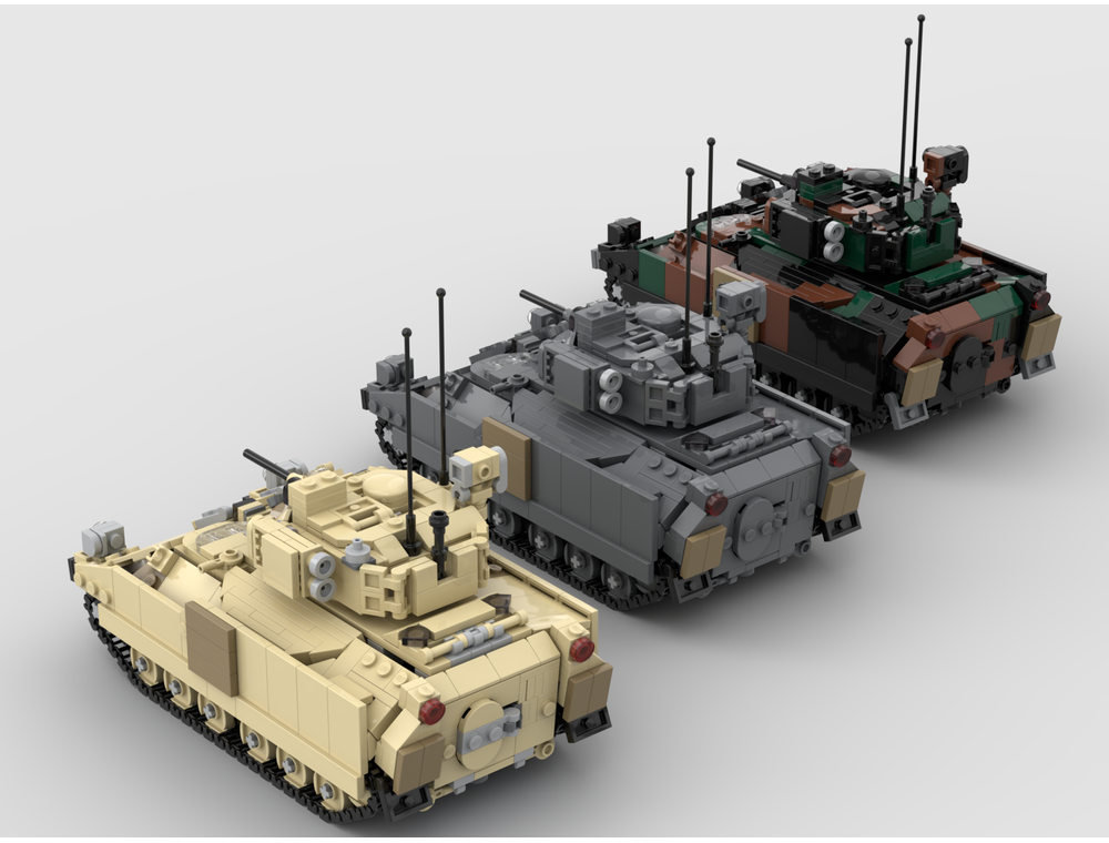 LEGO MOC M3A3 Bradley by simonelovisa01 | Rebrickable - Build with LEGO