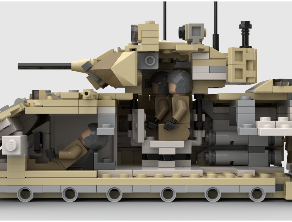 LEGO MOC M3A3 Bradley by simonelovisa01 | Rebrickable - Build with LEGO