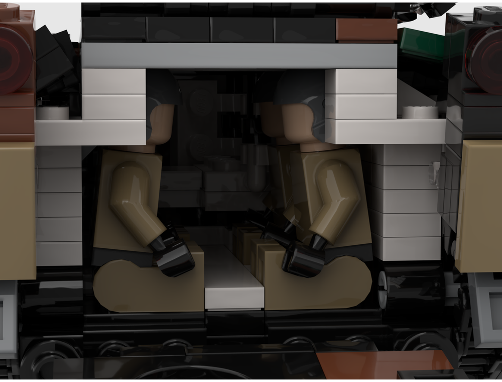 LEGO MOC M3A3 Bradley by simonelovisa01 | Rebrickable - Build with LEGO