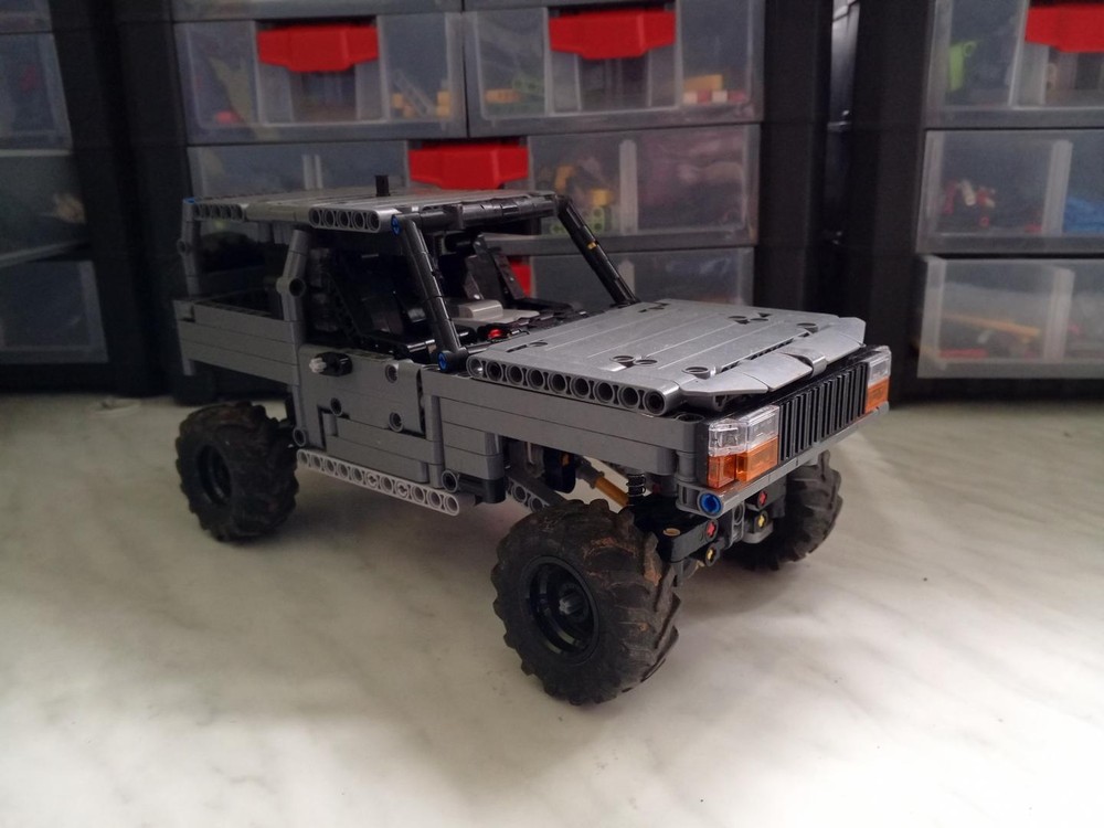 LEGO MOC Mini Off-Road Car by NVlegotechnic | Rebrickable - Build with LEGO