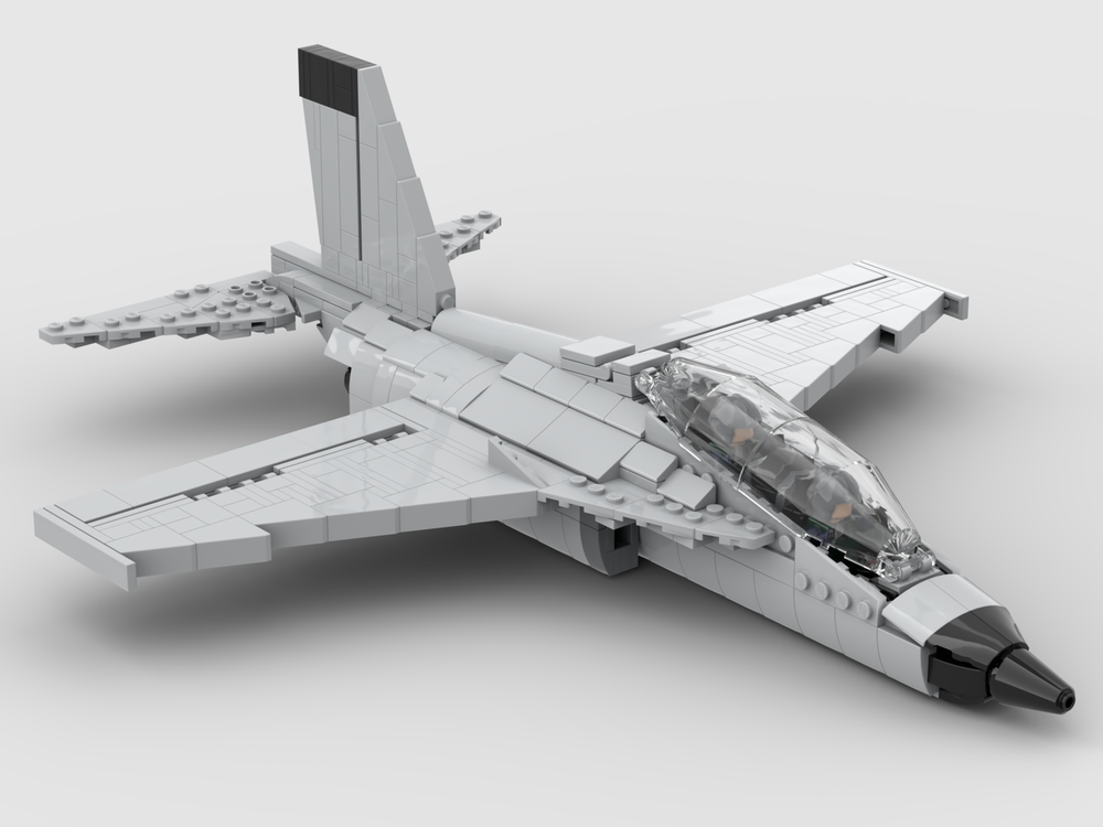 LEGO MOC Alenia Aermacchi M-346 Master by simonelovisa01 | Rebrickable ...