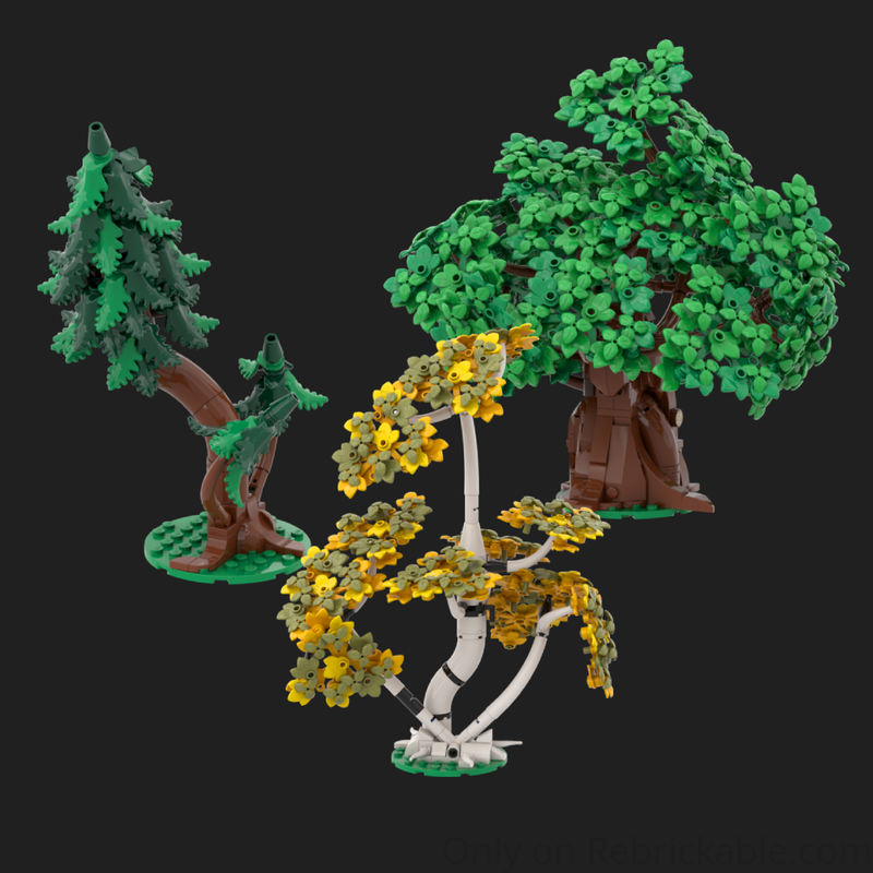 LEGO MOC Tree Bundle - 1 by rebelnili | Rebrickable - Build with LEGO