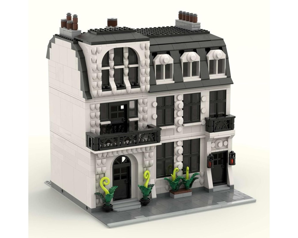 LEGO MOC Parisian-style Modular #1 by eiko21 | Rebrickable - Build with ...
