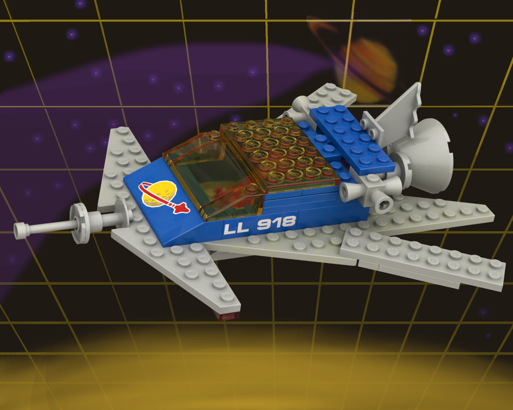 LEGO MOC Classic Space Comet by LLep | Rebrickable - Build with LEGO