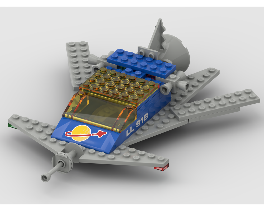 LEGO MOC Classic Space Comet by LLep | Rebrickable - Build with LEGO