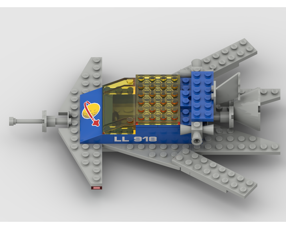 LEGO MOC Classic Space Comet by LLep | Rebrickable - Build with LEGO