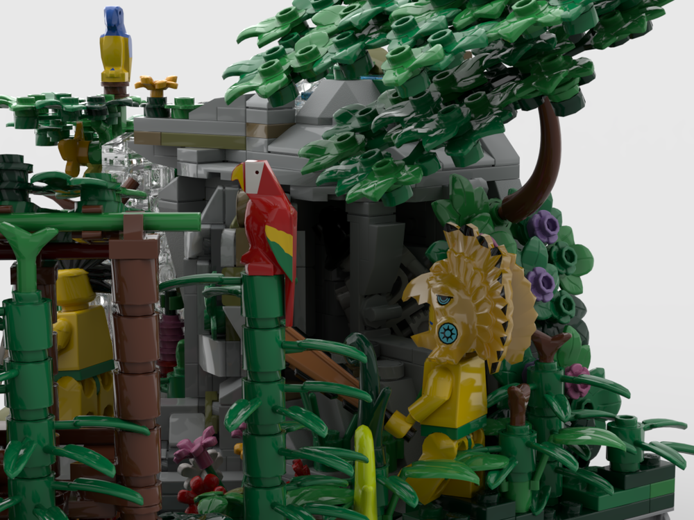 LEGO MOC Fighting the hungry alligator by JollyRogers8441 | Rebrickable ...