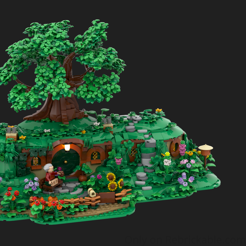 LEGO MOC The Shire - Bag End Expansion by rebelnili | Rebrickable ...