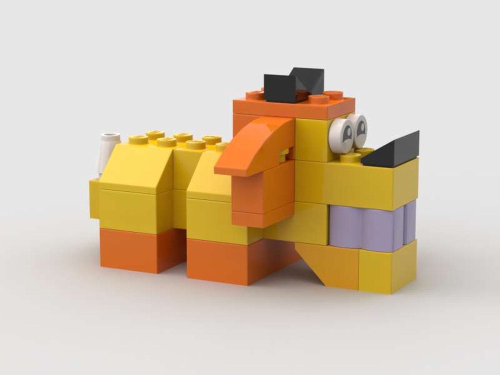 LEGO MOC 10704 Tiger by CathyVT | Rebrickable - Build with LEGO