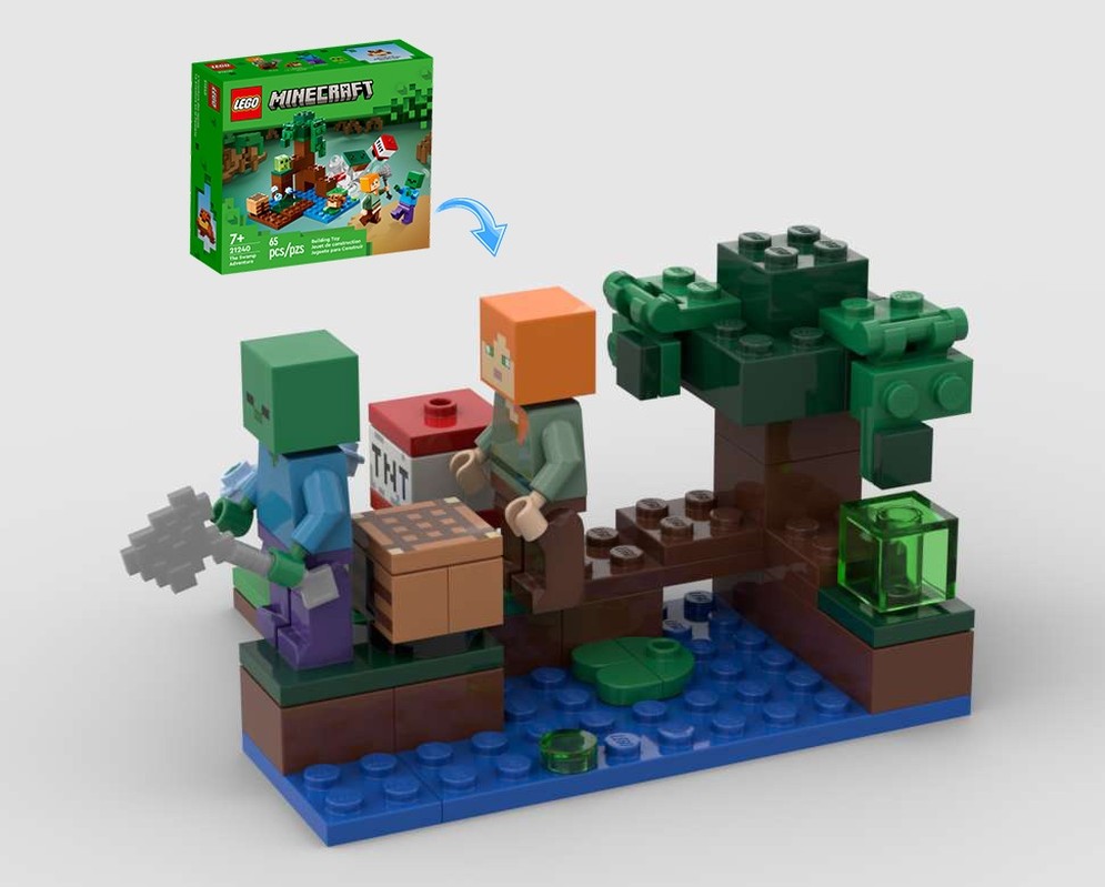 LEGO MOC Mangrove Swamp 21240 Alternative by AlexGam | Rebrickable ...