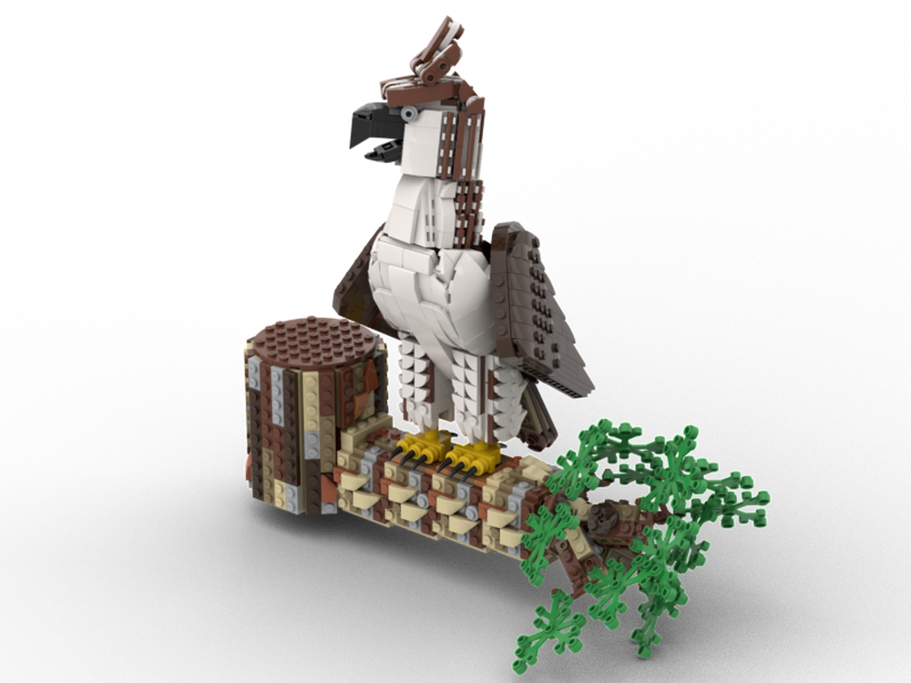LEGO MOC Philippine Eagle by makoto_lake | Rebrickable - Build with LEGO