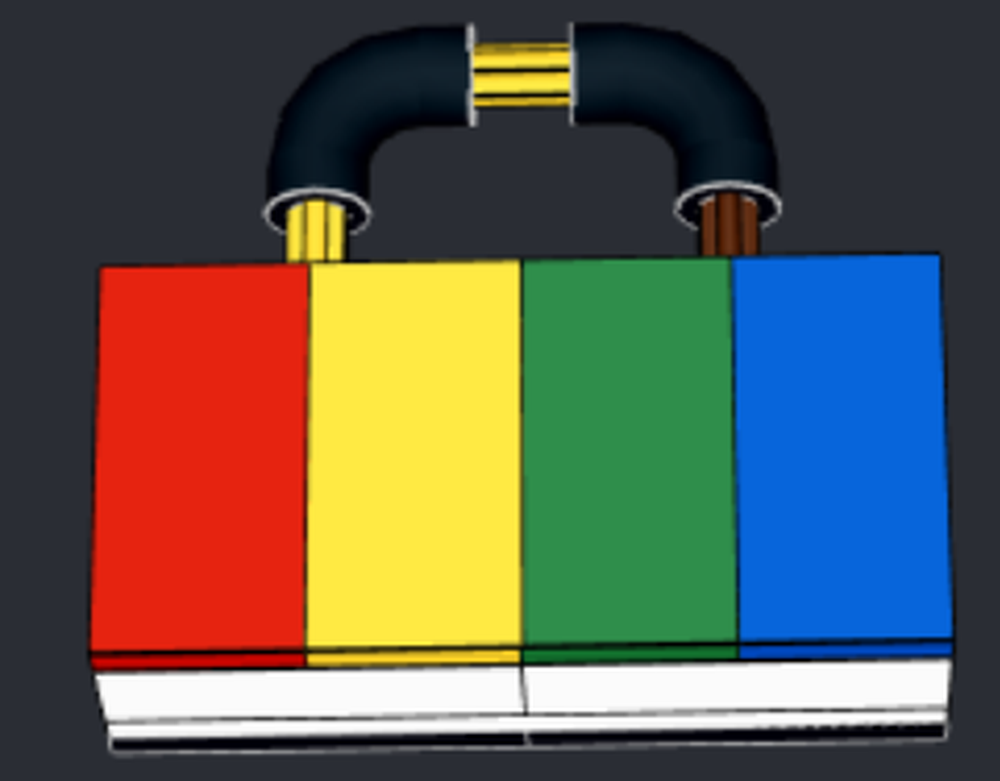 LEGO MOC Candado funcional - Functional lock by Limipiki | Rebrickable ...