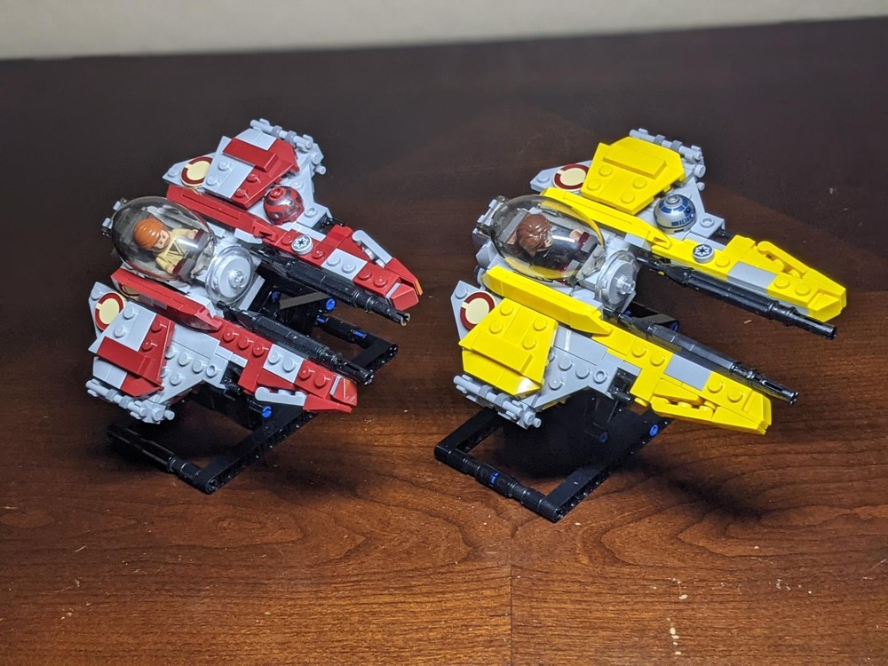 LEGO MOC ETA-2 Actis-Class Interceptors - Minifigure Scale - Anakin ...