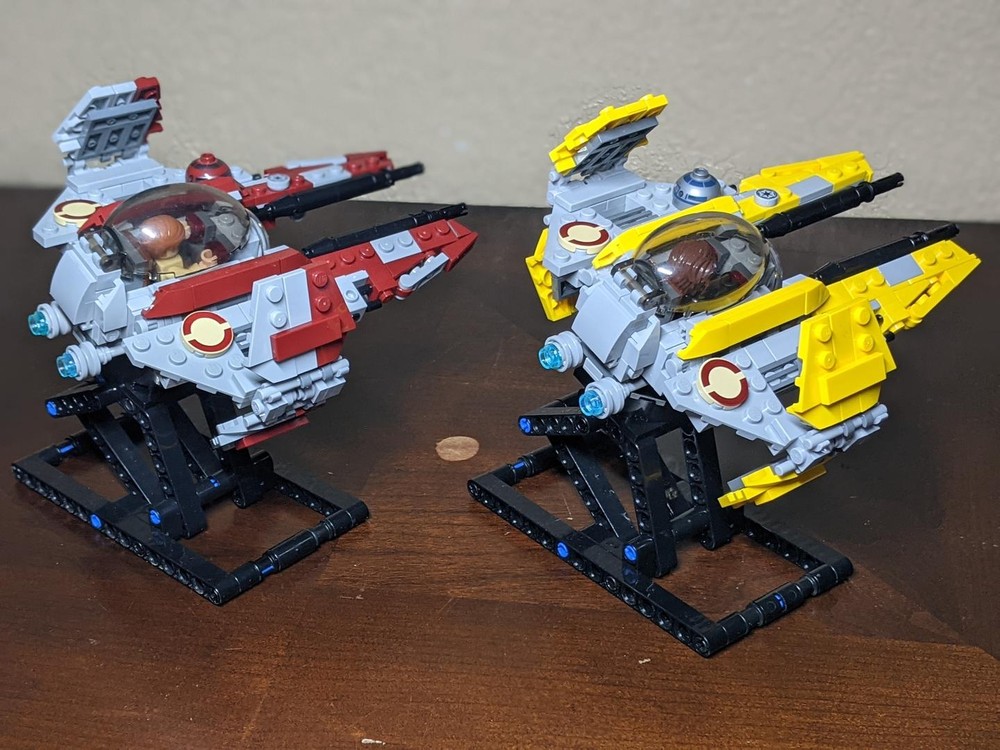 LEGO MOC-219274 ETA-2 Actis-Class Interceptors - Minifigure Scale ...