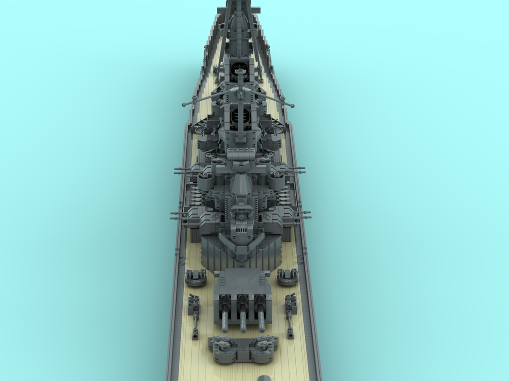 LEGO MOC-219281 USS Missouri Battleship by LingKong | Rebrickable ...