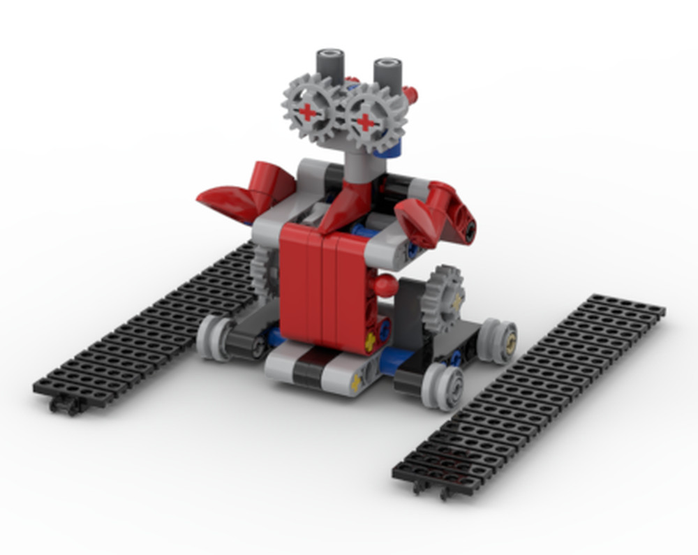 LEGO MOC 42148 alt. build: Robot (WALL-E) by Totte77 | Rebrickable ...