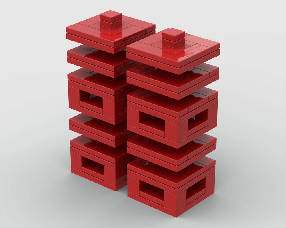LEGO MOC Chinese Character ：MINI Happiness Tower by uminuo ...