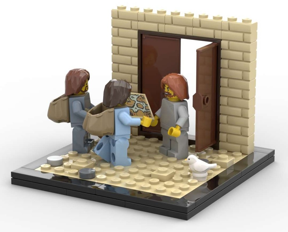 LEGO MOC The Great Commission - Disciples sharing the Good News Gospel ...