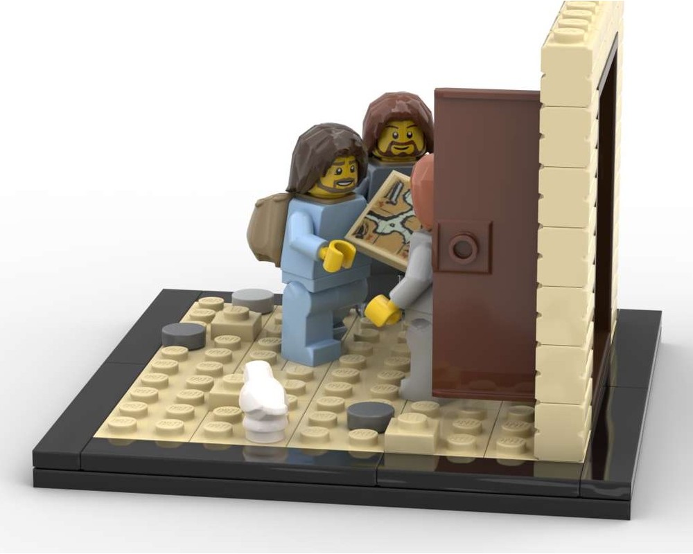 LEGO MOC The Great Commission - Disciples sharing the Good News Gospel ...