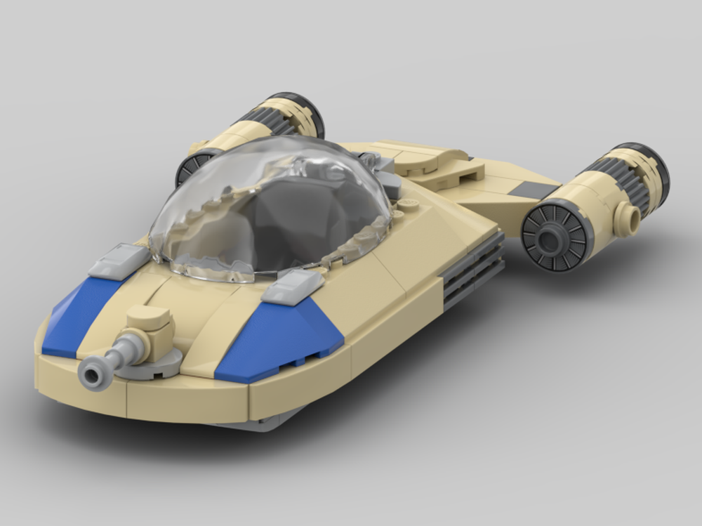 LEGO MOC Rebel Combat Speeder (light) by Krieg_15 | Rebrickable - Build ...