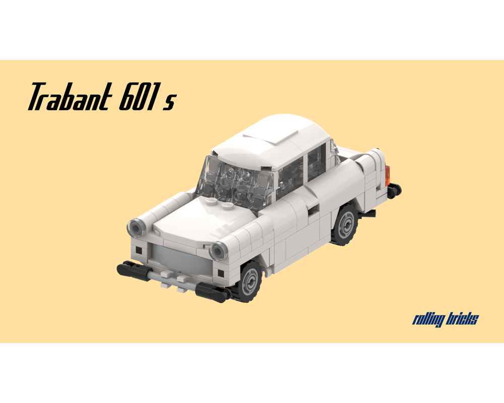 LEGO MOC Trabant 601 S by RollingBricks | Rebrickable - Build with LEGO