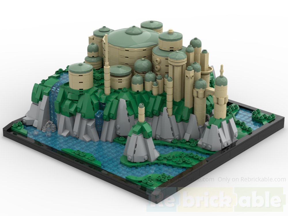 LEGO MOC-219318 Theed Royal Palace on Nabo by Ewok | Rebrickable ...