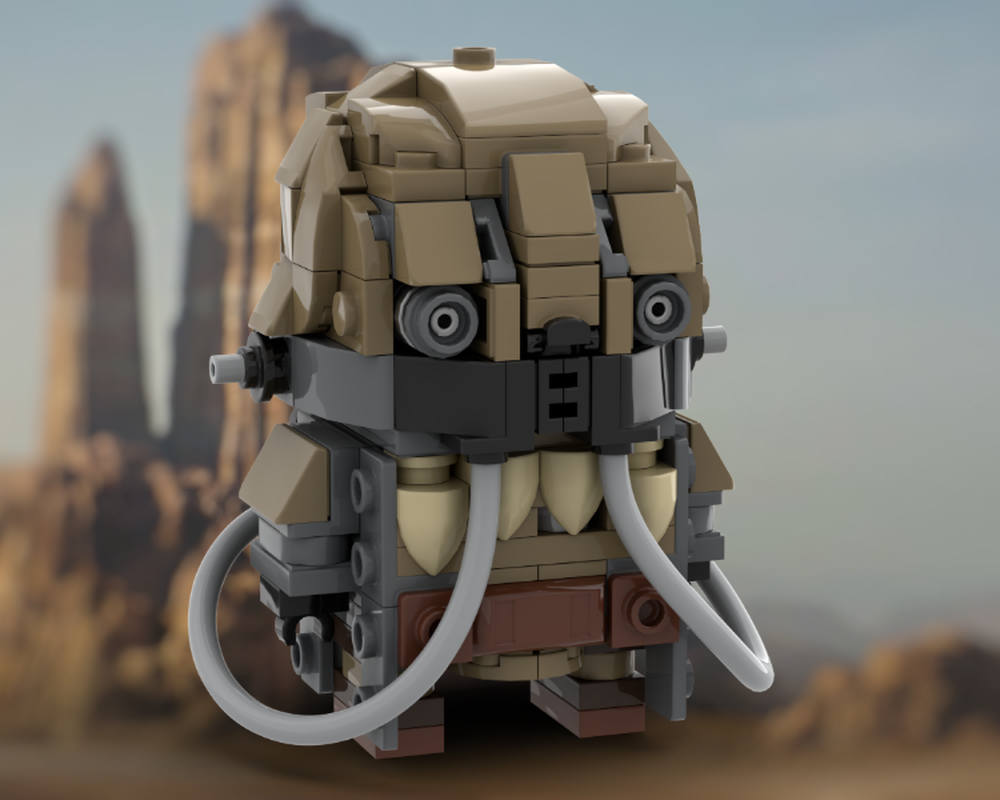 LEGO MOC Benthic Brickheadz by Ant0noo | Rebrickable - Build with LEGO