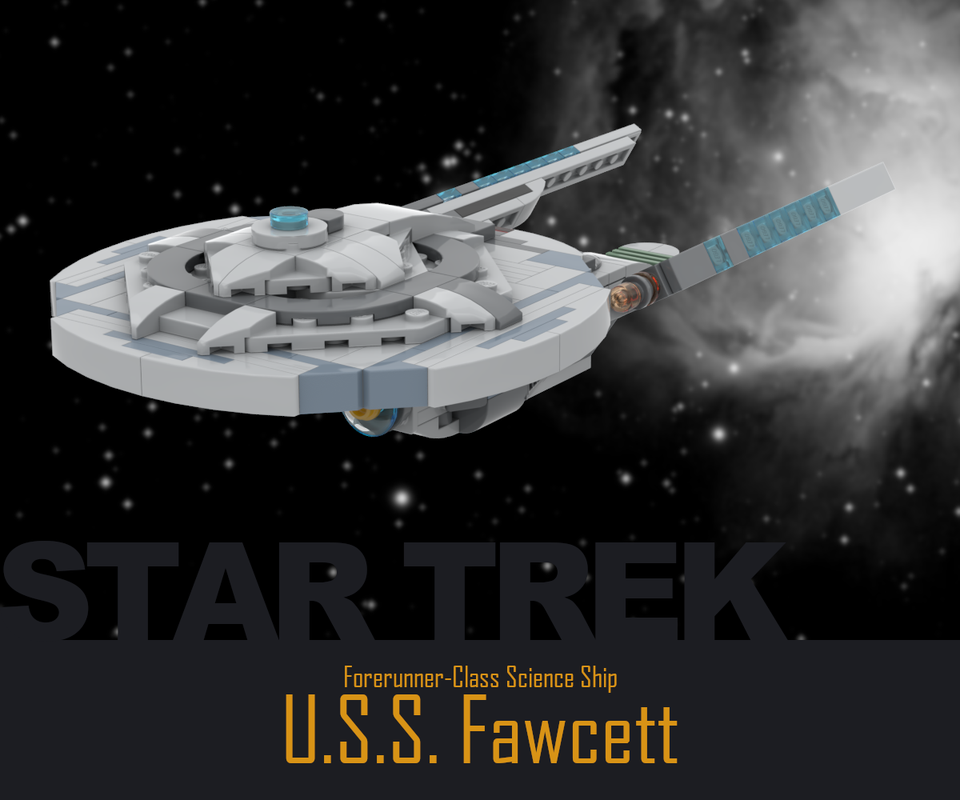 LEGO MOC USS Fawcett - Forerunner-Class by The(Brick)Architect ...