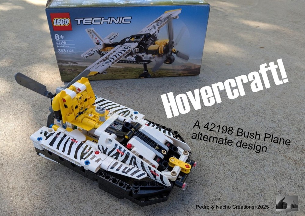 LEGO MOC Hovercraft! (42198 Bush Plane alternate design! by jpgon ...
