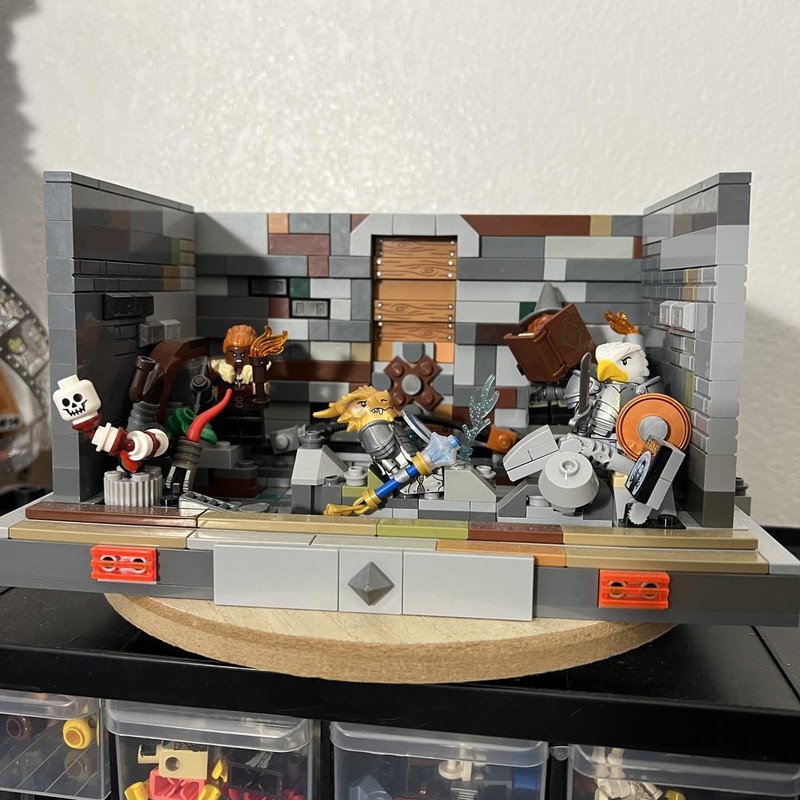 LEGO MOC-219366 Dungeons & Dragons Shrinking Dungeon (75339 Death Star ...