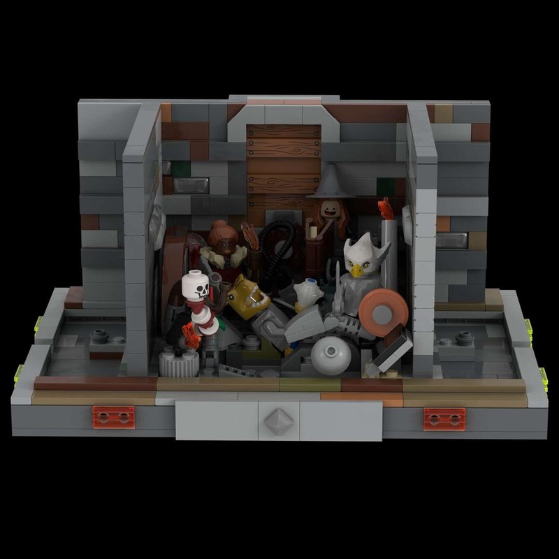 LEGO MOC-219366 Dungeons & Dragons Shrinking Dungeon (75339 Death Star ...