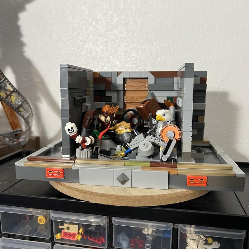 LEGO MOC-219366 Dungeons & Dragons Shrinking Dungeon (75339 Death Star ...