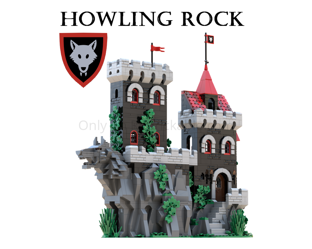 LEGO MOC Howling Rock by RolandoRod | Rebrickable - Build with LEGO