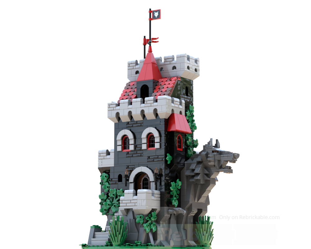 LEGO MOC Howling Rock by RolandoRod | Rebrickable - Build with LEGO