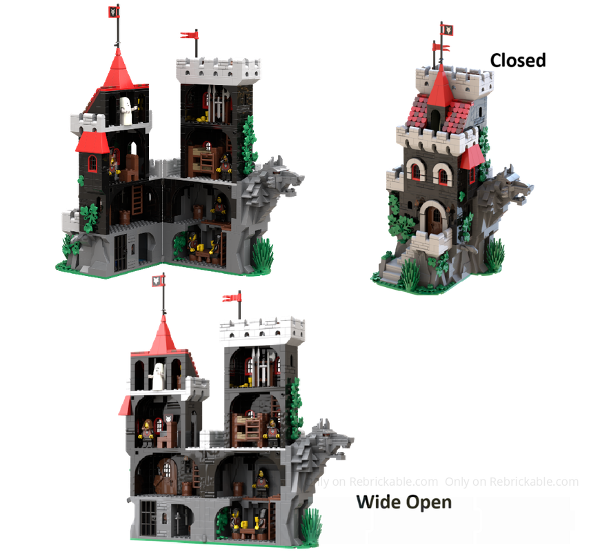LEGO MOC-219367 Howling Rock by RolandoRod | Rebrickable - Build with LEGO