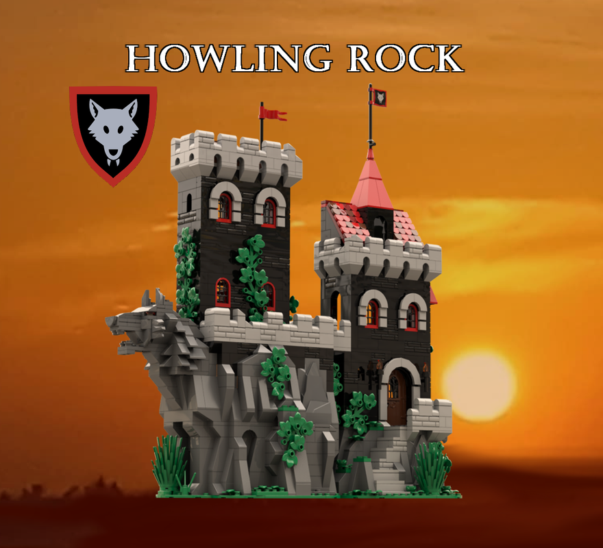 LEGO MOC-219367 Howling Rock by RolandoRod | Rebrickable - Build with LEGO