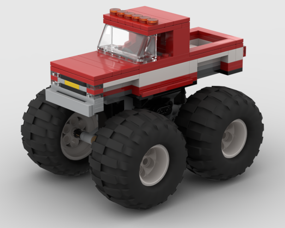 LEGO MOC monster squarebody by SMEDISON | Rebrickable - Build with LEGO