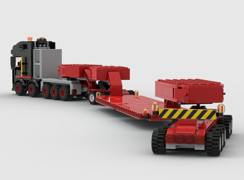 LEGO MOC Special Transport - Double Drop Deck Trailer by reggieranger ...